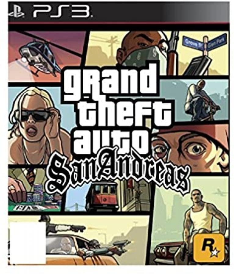 Grand Theft Auto: San Andreas PS3 | Nostalgic Box