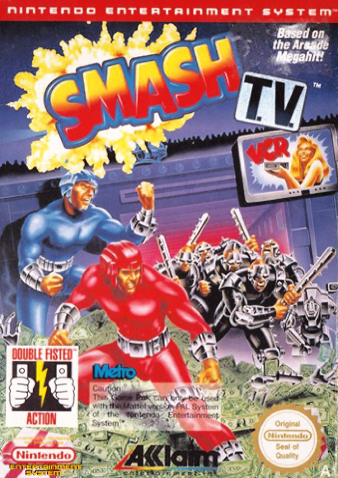 Smash T.V. (1991) | Análise Para Nintendo Entertainment System (NES ...
