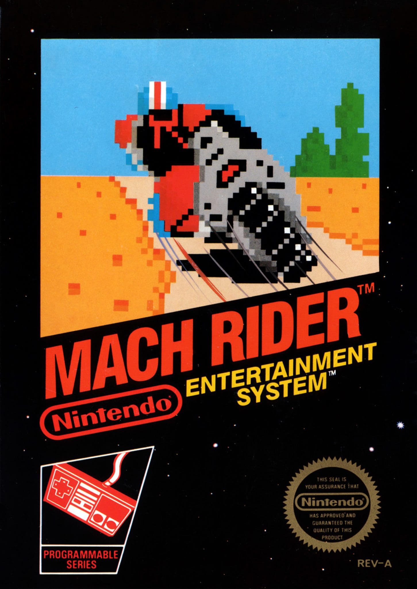 Mach Rider (1986) | Análise Para Nintendo Entertainment System (NES ...